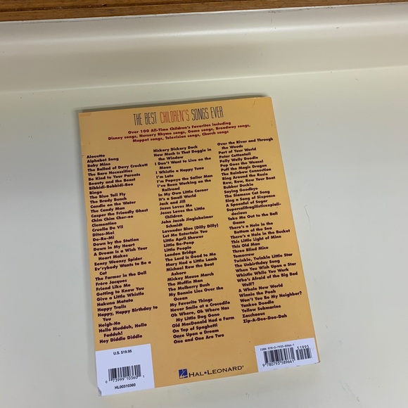 Hal Leonard | Toys | The Best Childrens Songs Ever Easy Piano Playbook ...